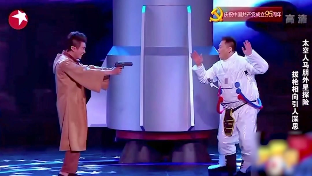 他们俩没有台词,光用肢体动作就能演一出大片!这是哑剧的魅力!