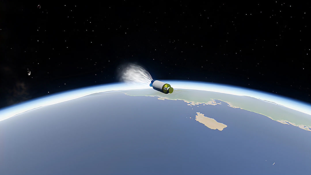 火箭海上冷发射科普模拟