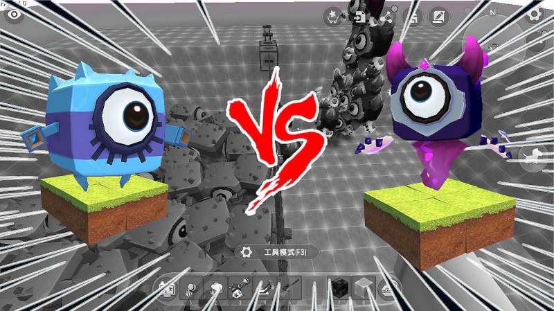 迷你世界:萌眼咚咚vs萌眼咻咻,萌眼咻咻是最强的吗