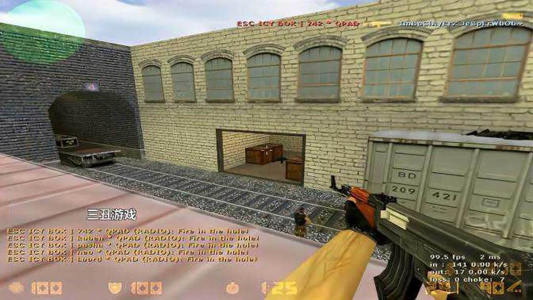 CS世界大赛战神NEO各种盲狙甩狙瞬狙,谁说这是烧火棍的?