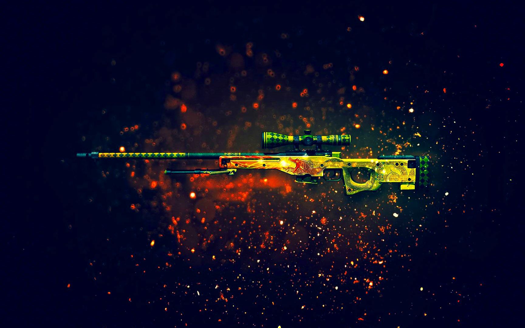 CSGO:全皮肤服务器!玩玩龙狙!