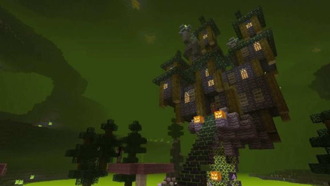 【贱贱】我的世界小岛生存,修筑建筑攻略