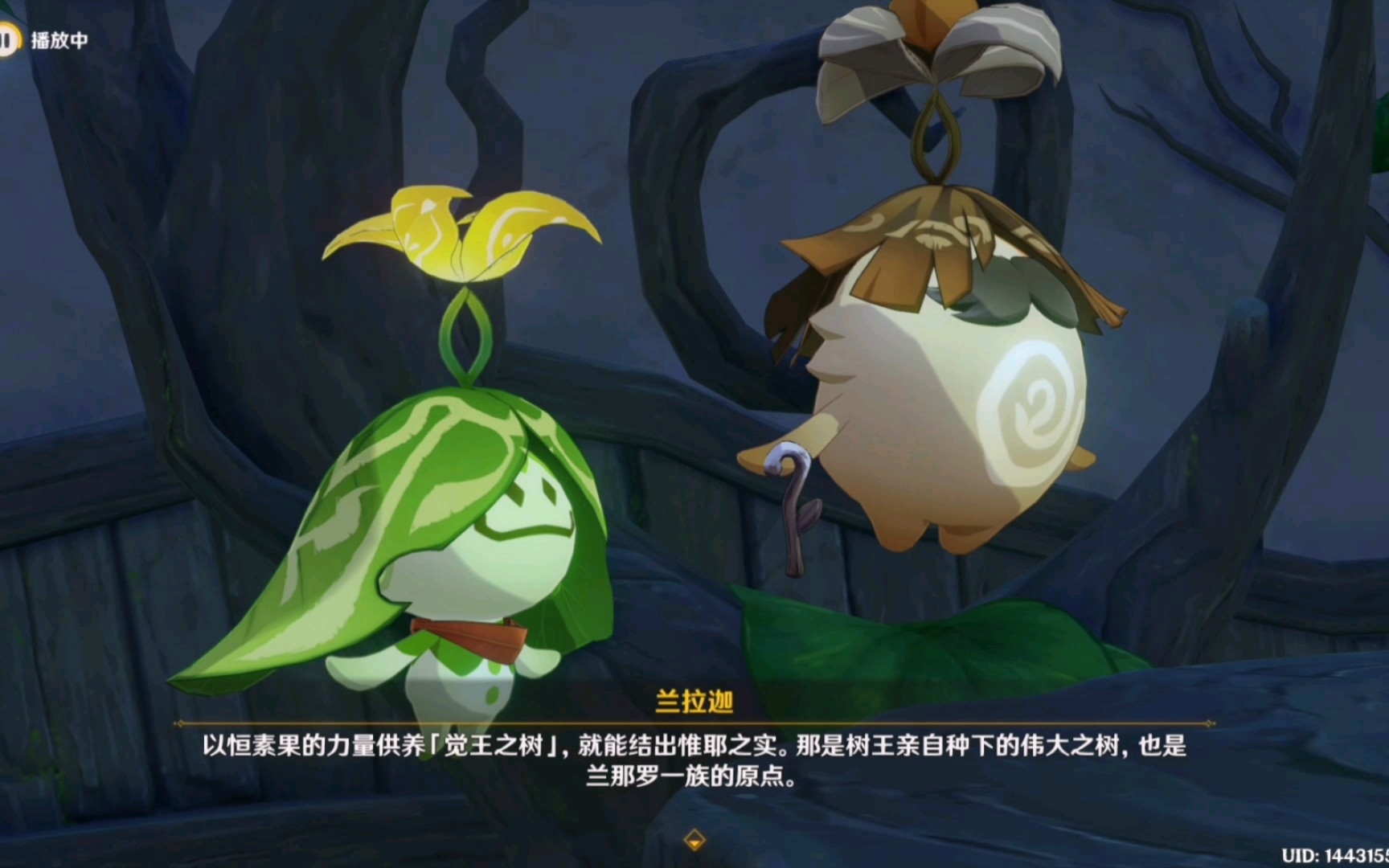 【原神】无留坨,恒素果,觉王树