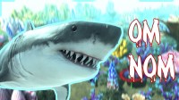 动物模拟器之恐龙争霸 第65集 动物战争模拟器:巨齿鲨大白鲨VS天灾...