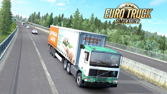 欧洲卡车模拟2 #2:穿越瑞典全境 - 沃尔沃F系列