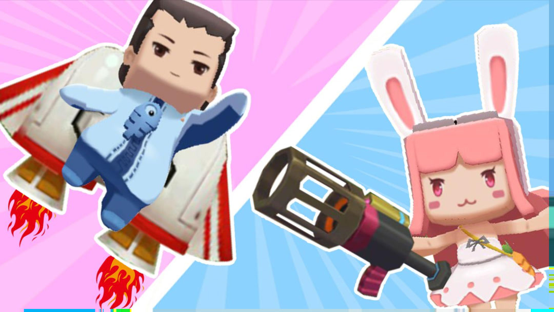 木鱼小铃铛:100倍掉落生存记,制作火箭筒和喷气背包!