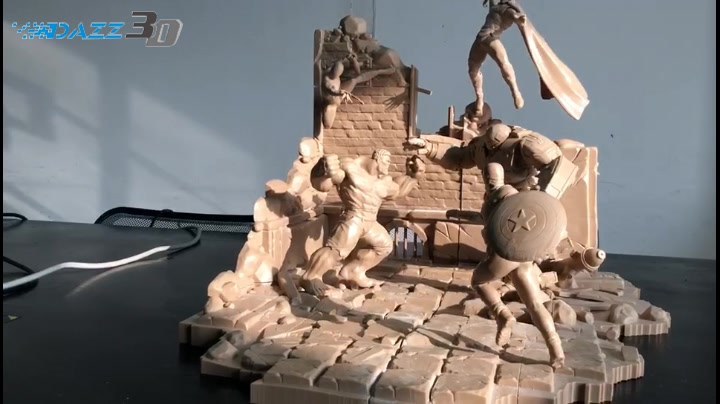 复仇者联盟手办3D打印