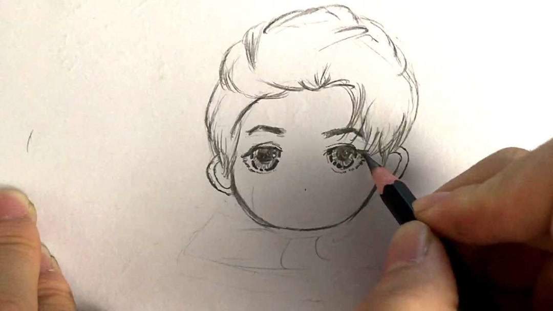 蔡徐坤简笔画 ikun快来打call啊!