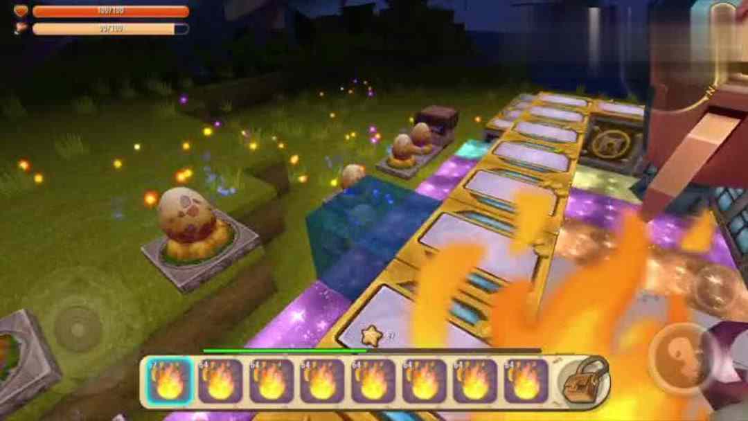 迷你世界:新版武器,徒手就能发射,差一点就秒杀黑龙!