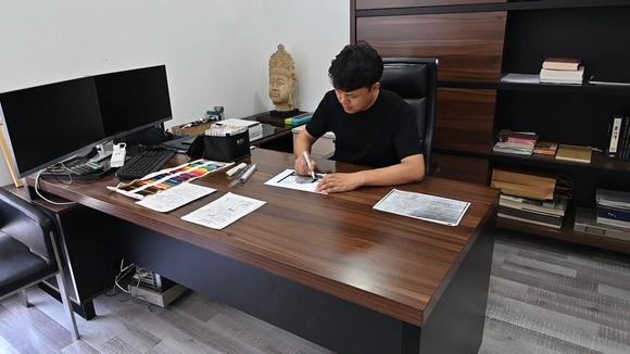 手绘设计 珠宝店面 方案