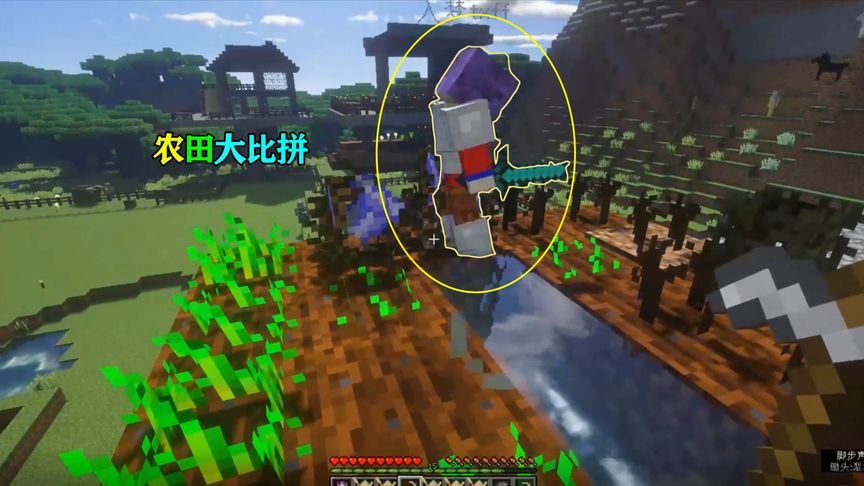 我的世界虚无世界3:农田大比拼,快来看看岸生第几名?!