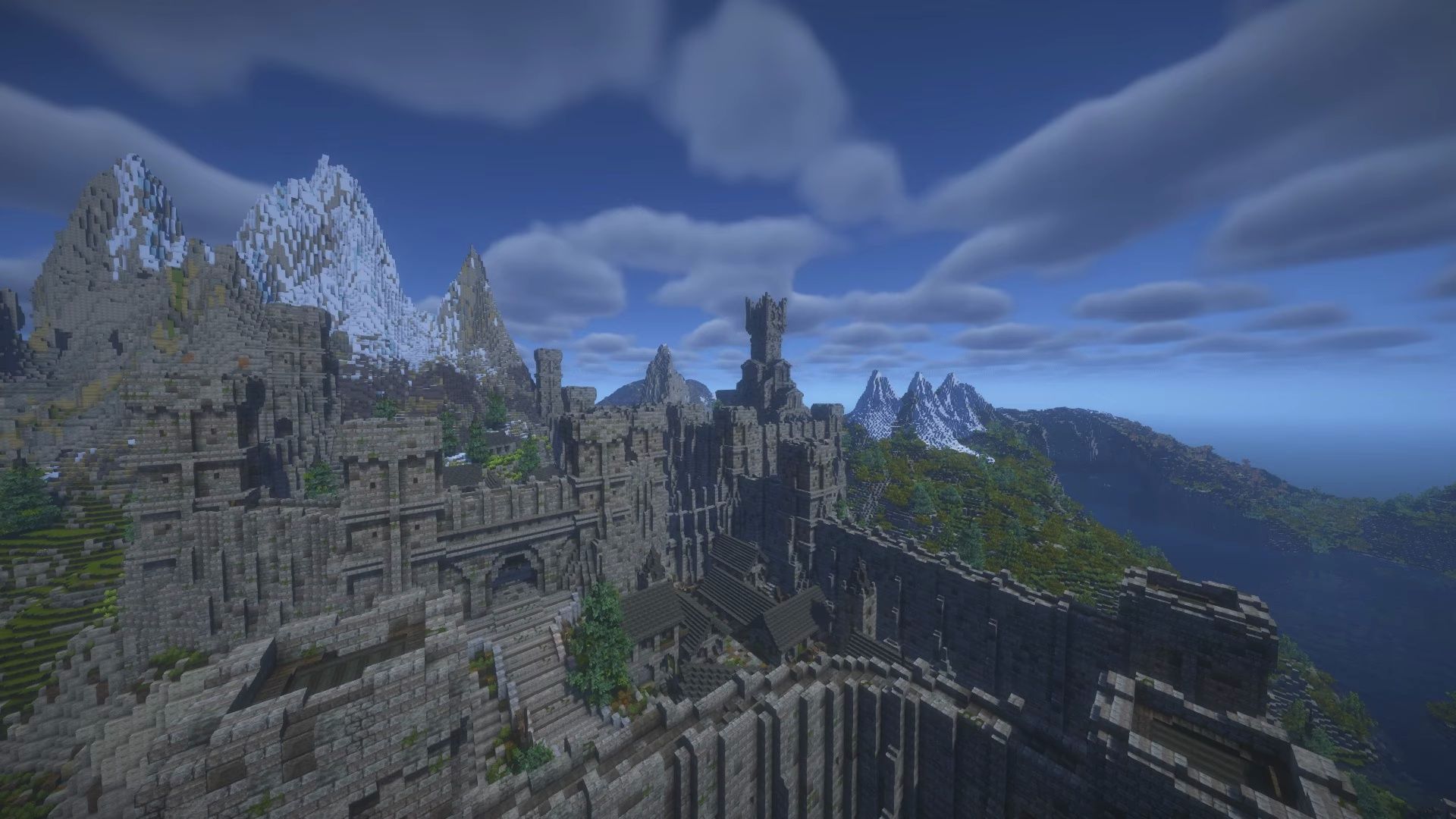 【MC 建筑 转】掠夺者要塞-Reaver Stronghold 我的世界建筑延迟摄影 ...