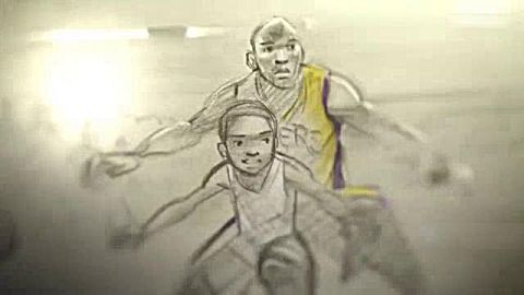 我在第90届奥斯卡最佳动画短片《亲爱的篮球》截了一段小视频