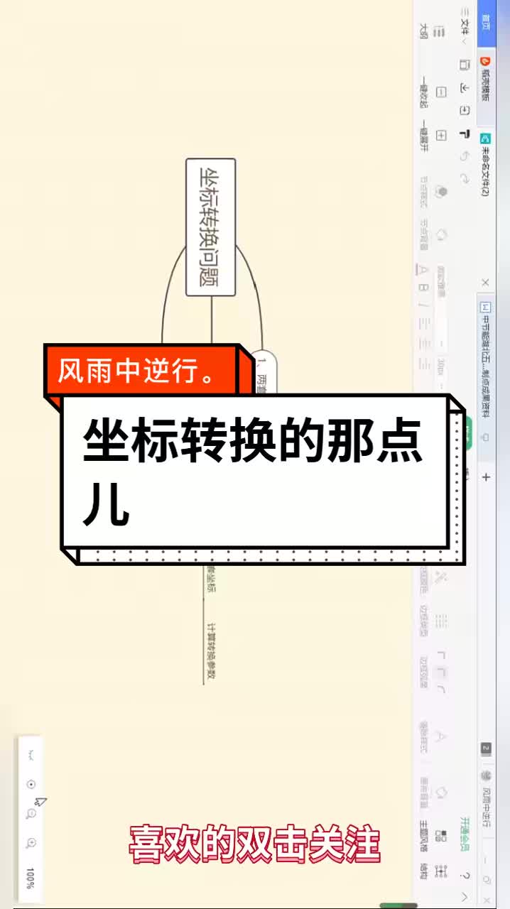 坐标转换的那点儿#测量 #测绘