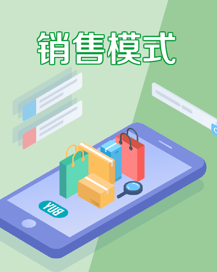 销售模式:商品通过某种方式或手段,送达至消费者的方式