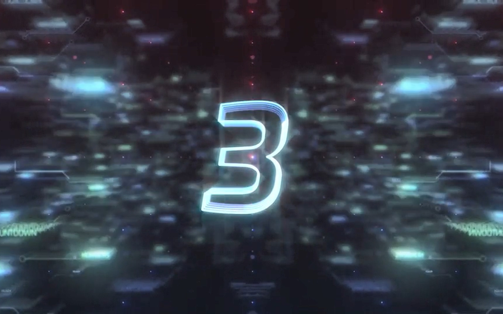 AE模板-科技倒计时视频倒计时模板logo