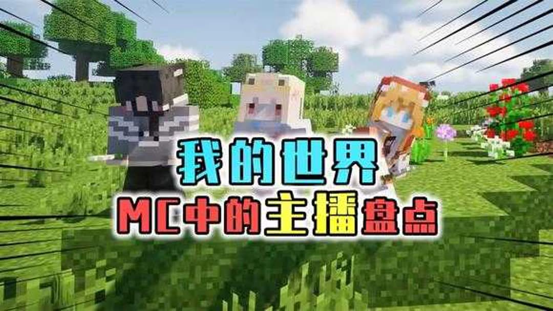 我的世界主播盘点,天琪在MC中人气超高,但直播迷你后粉丝狂掉!