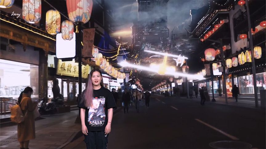 #绿幕虚拟演播厅 虚拟的无限可能,绿幕口播解锁中 #拍摄花絮