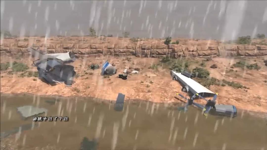 真实车祸模拟游戏 飞机降落失误合集 迎面撞向地面车辆