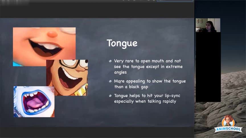 为3D动画角色设置嘴巴姿态