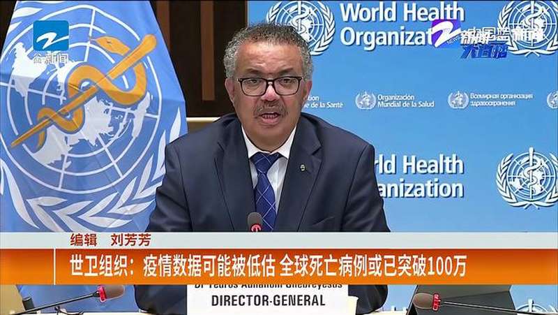 世卫组织:疫情数据可能被低估 全球死亡病例或已突破100万
