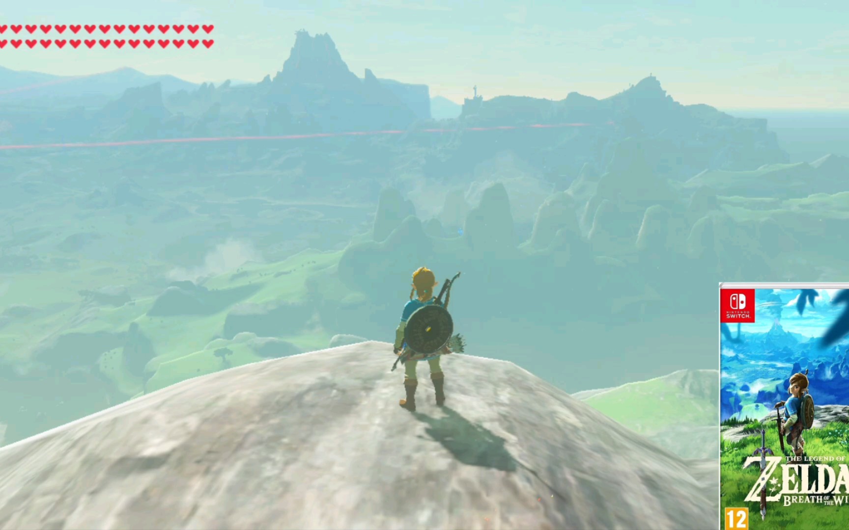 塞尔达传说欧版卡带封面,在游戏里的样子