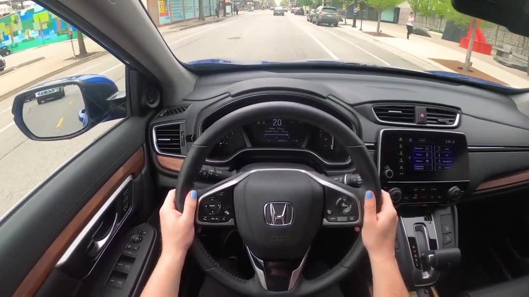 抢先试驾2020款本田CRV,打开车门坐进驾驶室那刻,买不买看着办