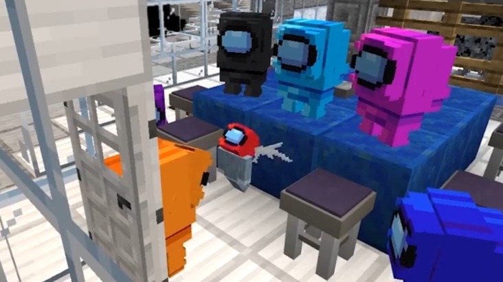 我的世界:来了一艘宇宙飞船,把苦力怕接走了