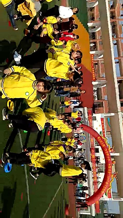 育心幼儿园运动会升旗仪式