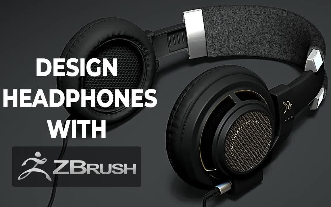 如何用ZBrush快速建模一个BOSE耳机