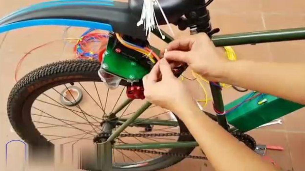 自行车秒变电动车就这么简单