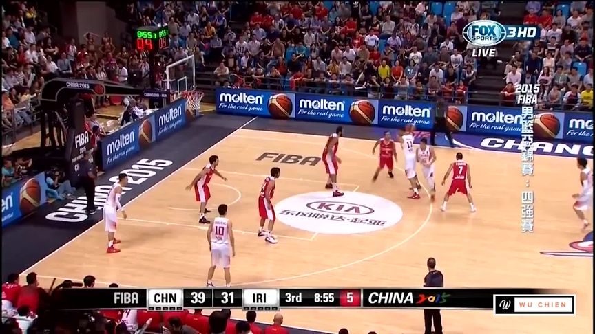 台湾解说:复仇之战,长沙男篮亚锦赛中国队集锦 中国VS伊朗(下)