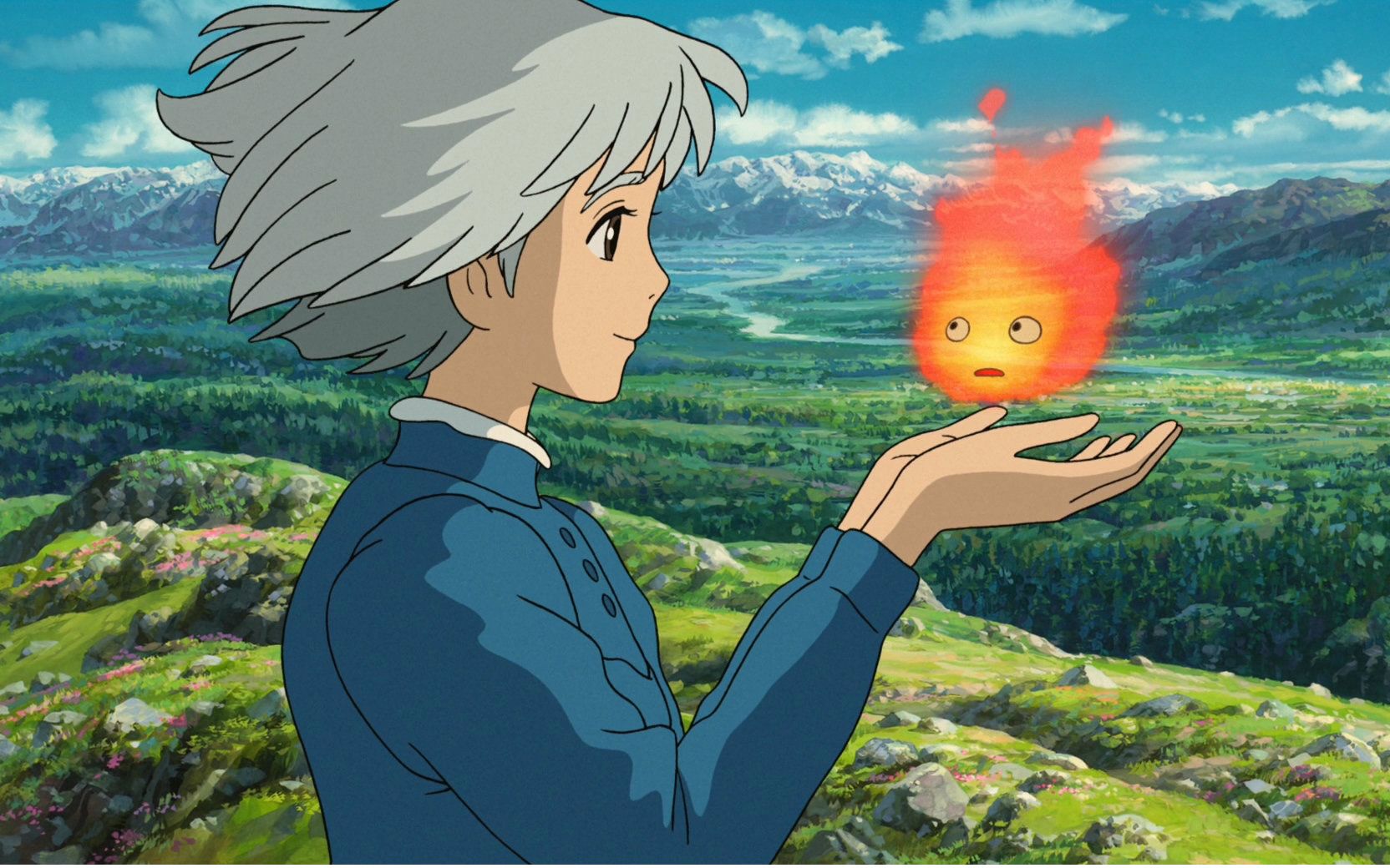 《哈尔的移动城堡》中的年轻苏菲 原来苏菲的手办才是最好看的