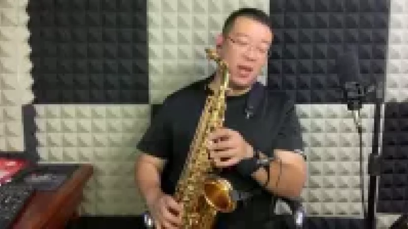 对萨克斯吐音帮助非常大的练习乐段,每天练几遍,吐音更灵活