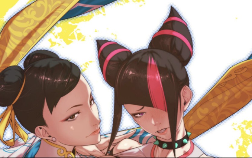 起猛了,春丽和韩蛛俐在一起了(扶她一把预警)