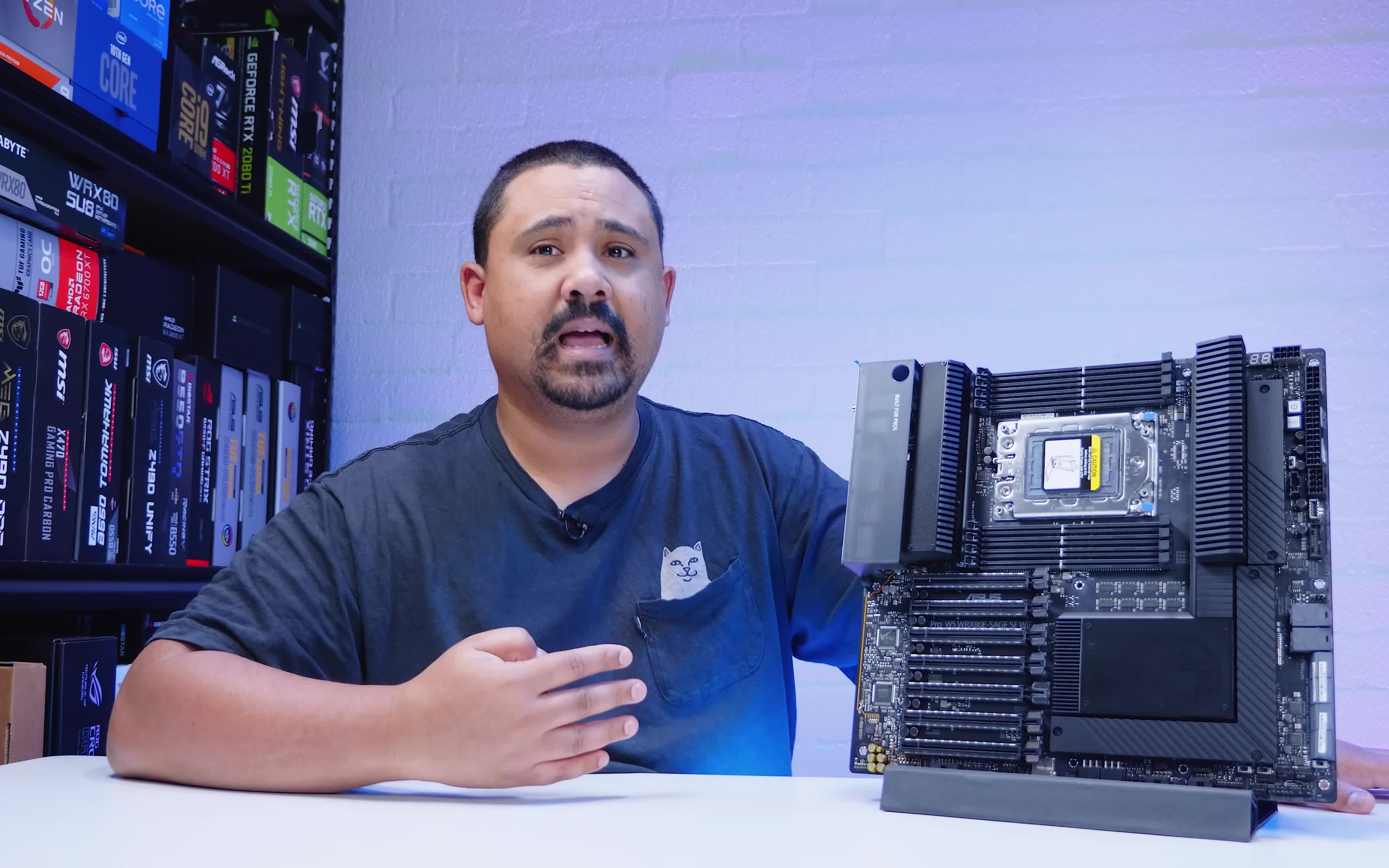 华硕 Pro WS WRX80E-SAGE SE WIFI 主板