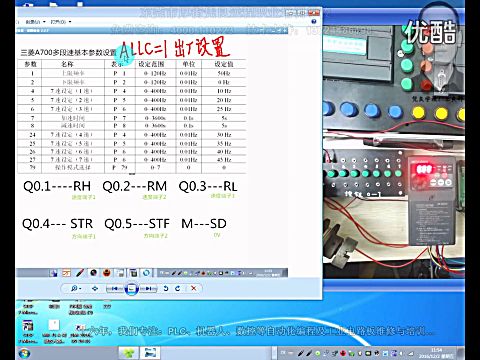 西门子与三菱变频器多段速 PLC编程入门培训 S7-200PLC编程入门