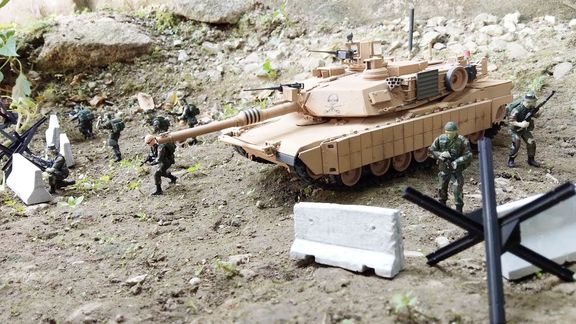 儿童RC模型:M1A2坦克