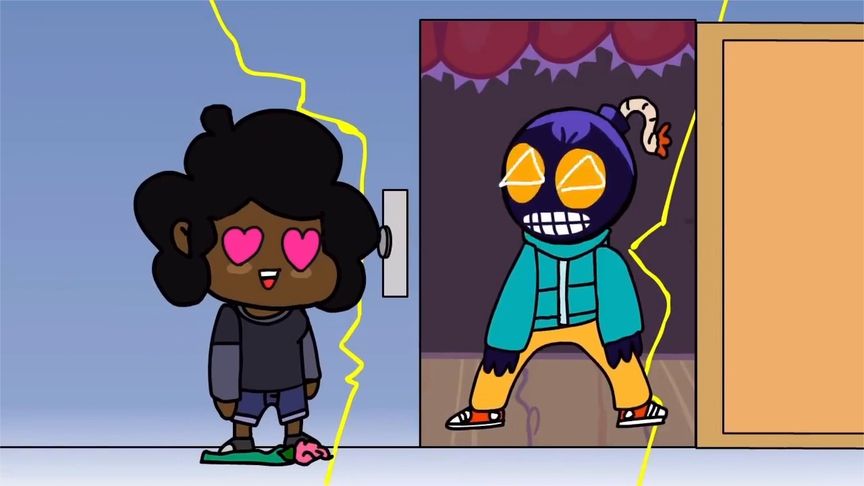 FNF搞笑动画:开门、开门,快开门～