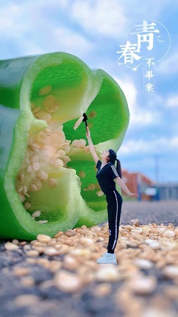 辣椒墨痕,三秒燃辣视觉奇遇