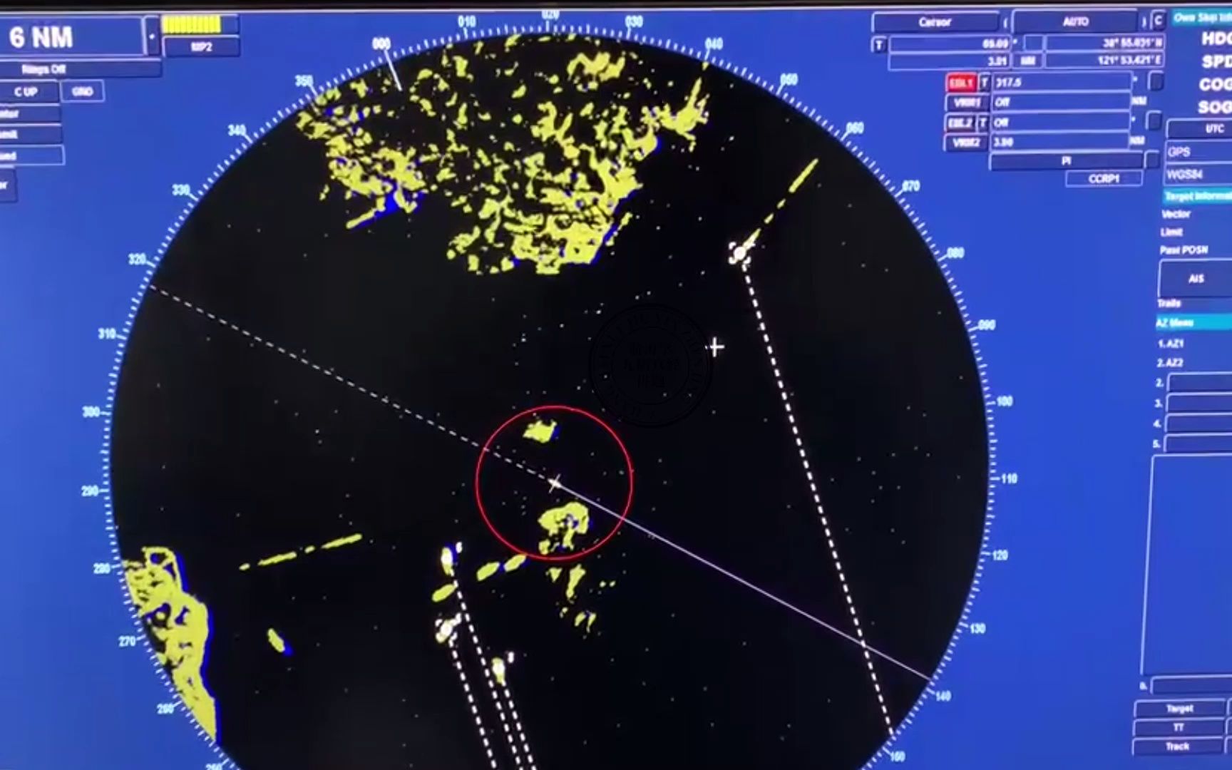 雷达-危险目标判断