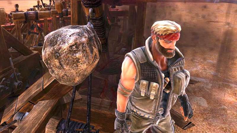 史诗战争模拟器:这个战士有100万血量,已经无敌了