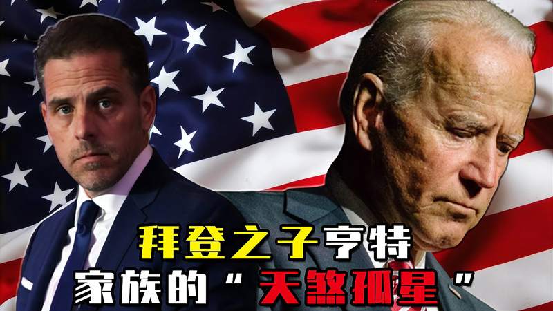 拜登之子亨特:护大嫂坑老爹,私生活混乱的50岁巨婴
