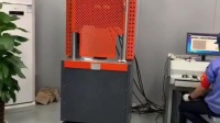 脚手架钢管拉力试验机,60.48直径钢管拉伸试验机,济南华衡
