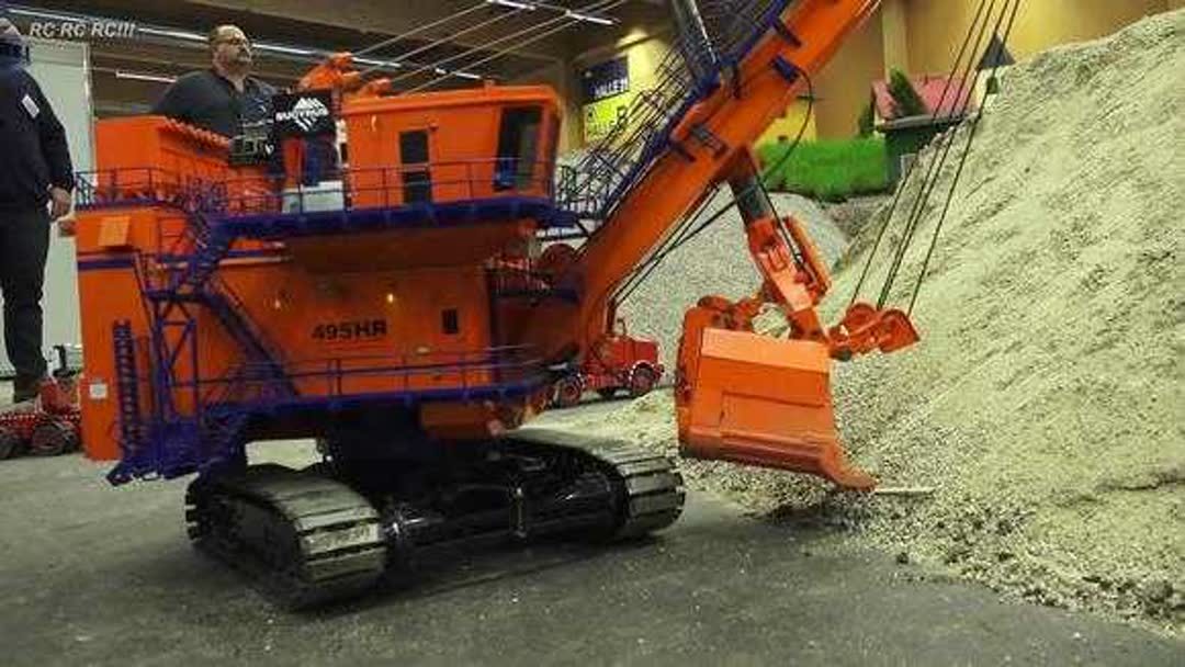 1;14遥控模型卡车 机器 挖掘机