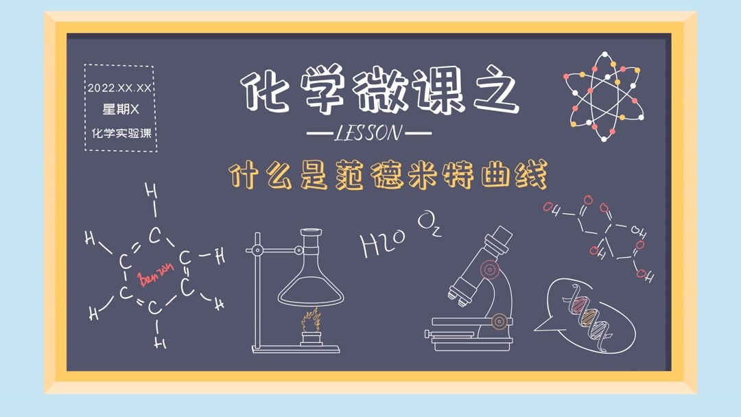 【化学微课堂】什么是范德米特曲线