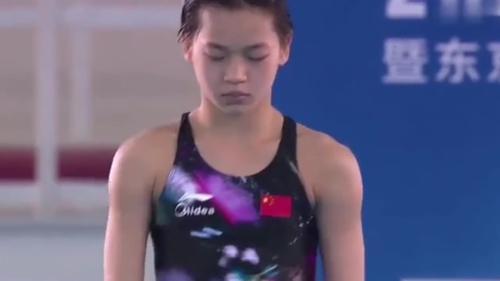 一起来欣赏全红婵在奥运选拔赛上的精彩表现