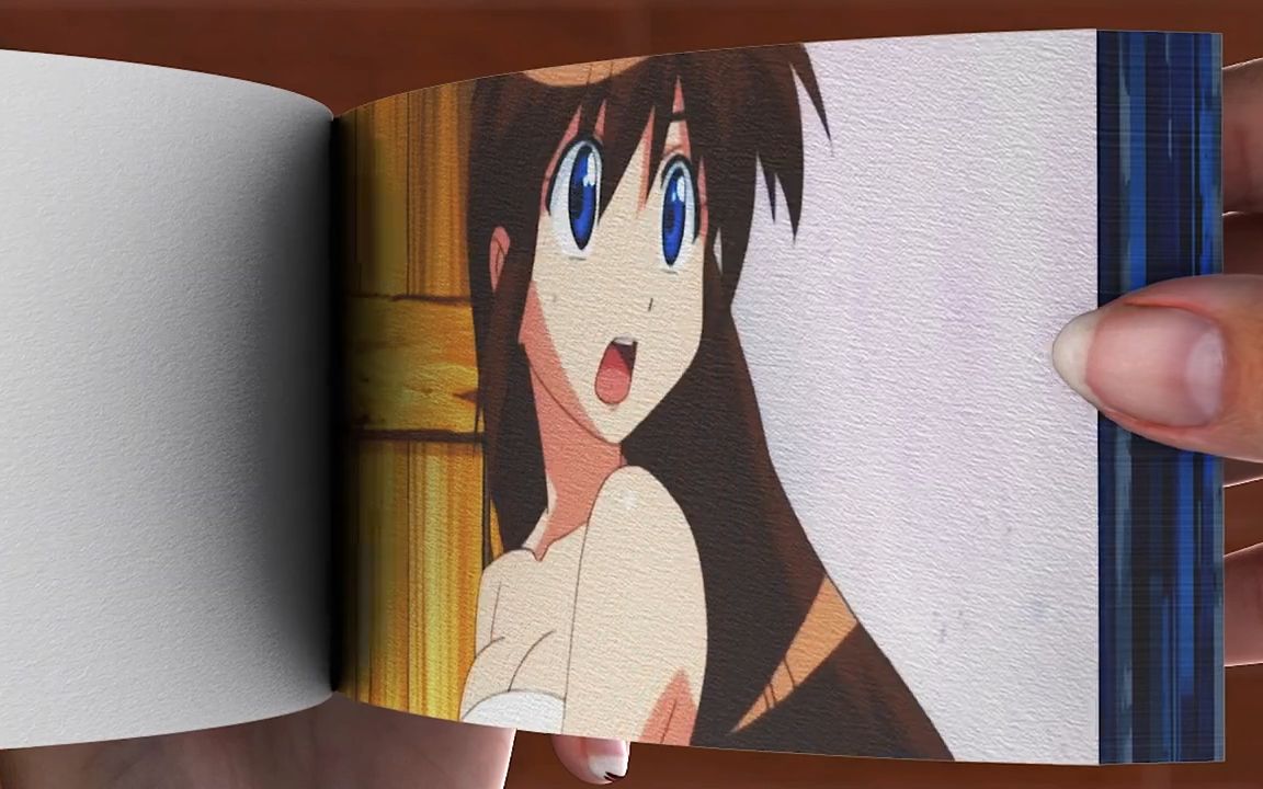 手翻书动画之蓝兰的冒险