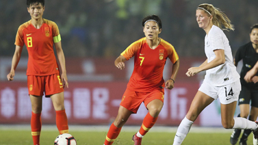 [女足]王霜百场进两球 中国女足晋级决赛