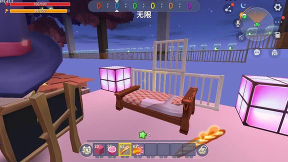 迷你世界:还好粉丝给我这么多资源 不然我都不知道怎么跳上去